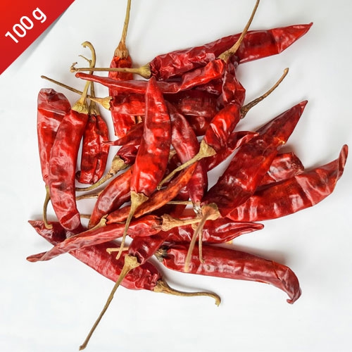 Dry Red Chilli / Shukno Lanka Whole 100 gm